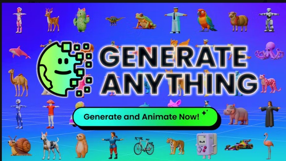 Generate Anything - Generate, rig, and animate any 3D model with AI ...