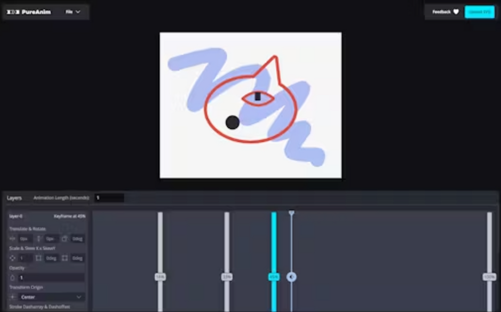 PureAnim - Create web animations for any framework | Steemhunt