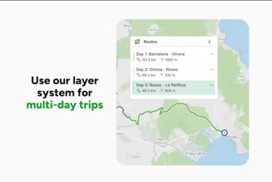 Traili Map - Bike route planner that prioritizes official bike trails ...