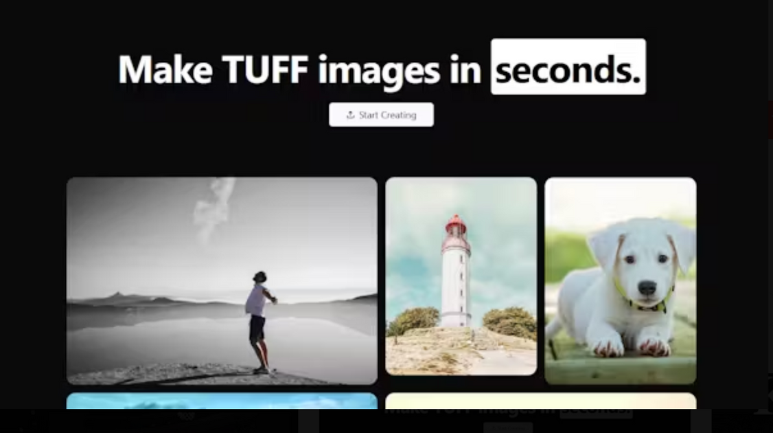 Tuff Background Editor - Make TUFF images in seconds | Steemhunt