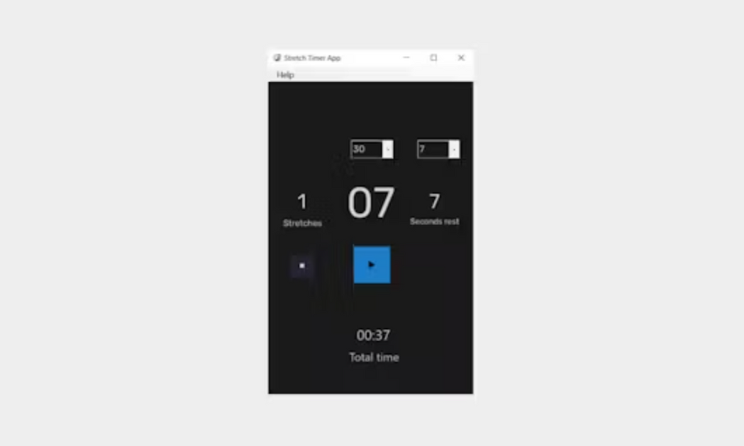 Stretch Timer App - Automated repeating stretching stopwatch | Steemhunt
