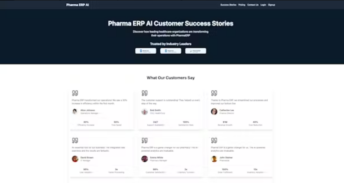 Pharma ERP - Transforming Pharmaceutical Operations with AI Insights ...