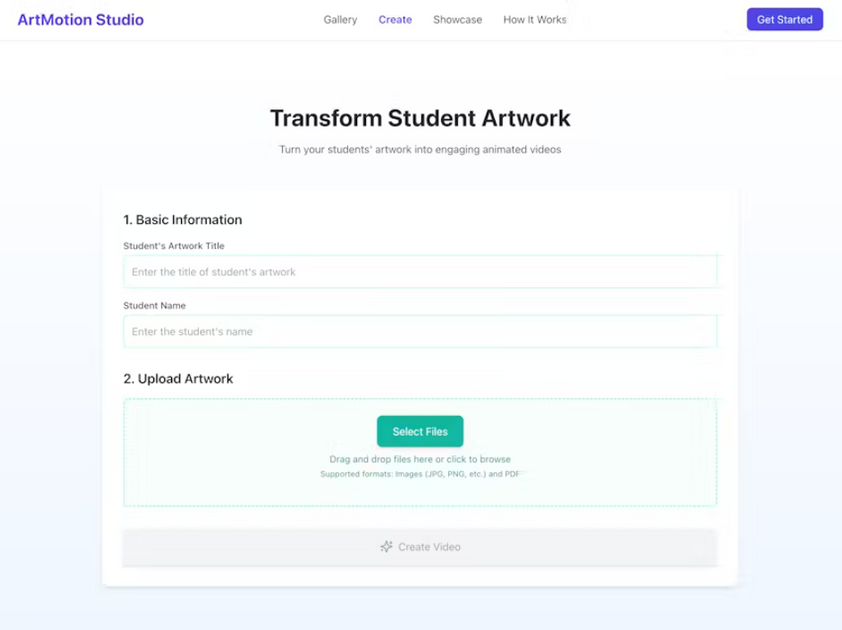 ArtMotion Studio - Turn kids’ drawings into magical AI-animated stories ...