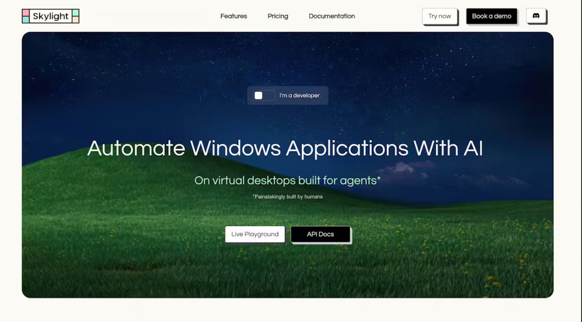 Skylight - Run computer use agents on Windows | Steemhunt