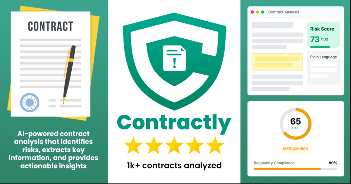 Contractly - Your Everyday Contract Assistant, Powered by AI | Steemhunt