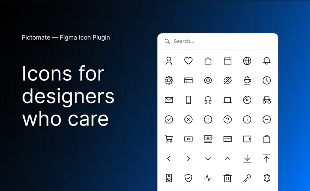 Pictomate - Icons for designers who care | Steemhunt