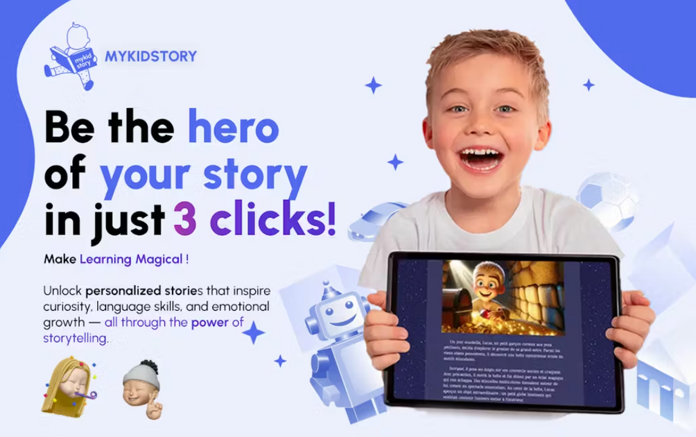 MyKidStory - Helping kids learn faster through stories made just for ...