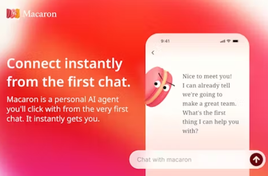 Macaron AI - The AI that instantly gets you and cooks up mini-apps | Steemhunt