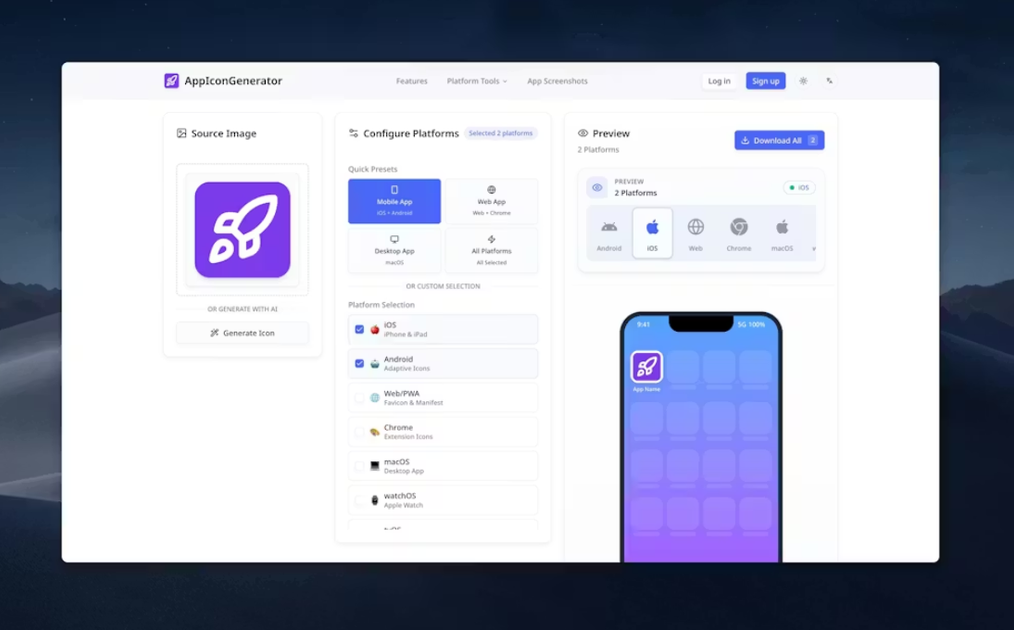 extension icon maker
