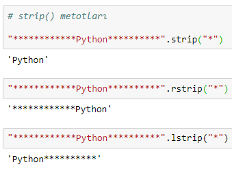 String Metotları #3 - Python Dersleri (Tutorials) — Steemit