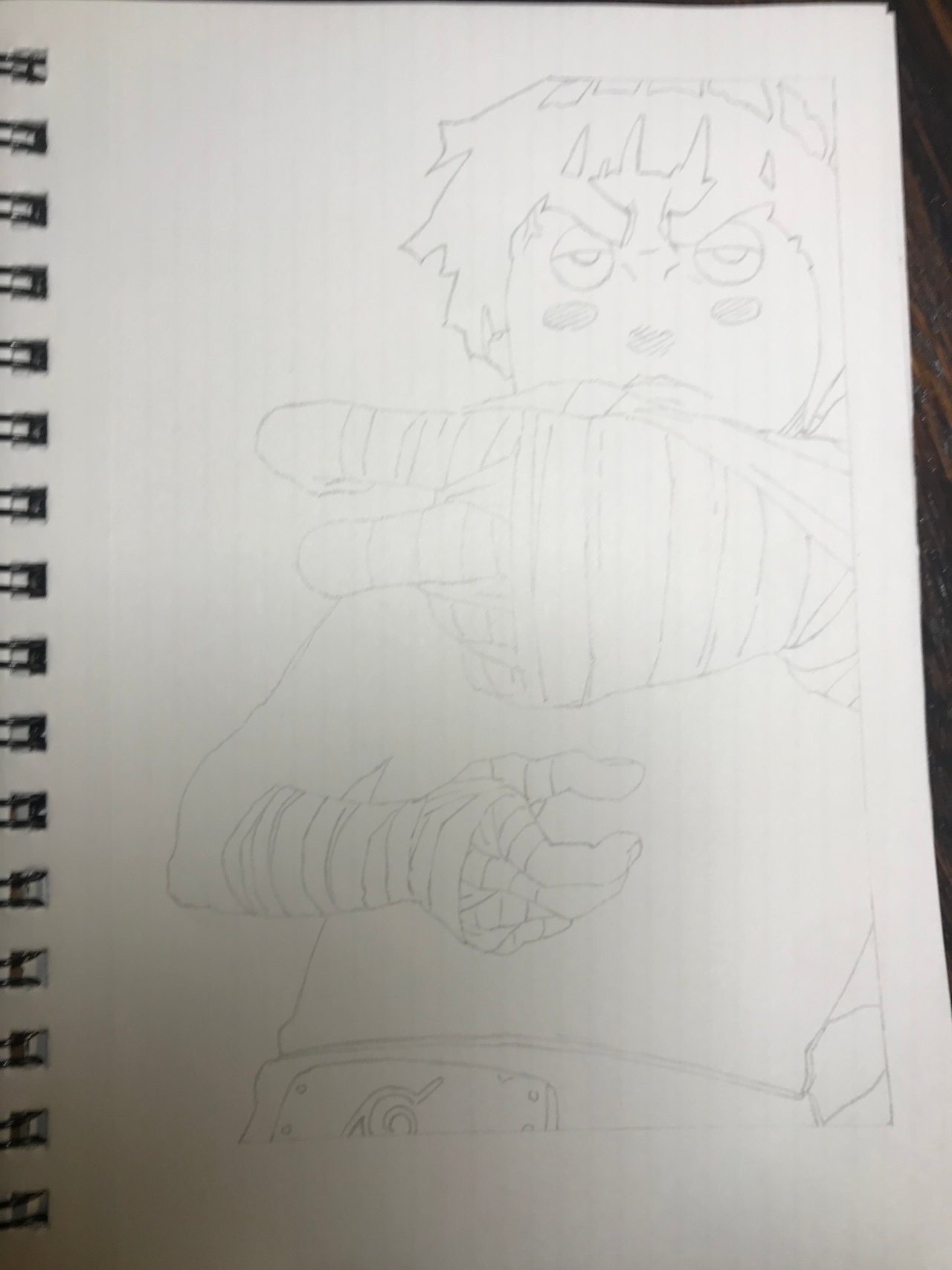 Rock Lee Drawing From Naruto Shippuden — Steemit