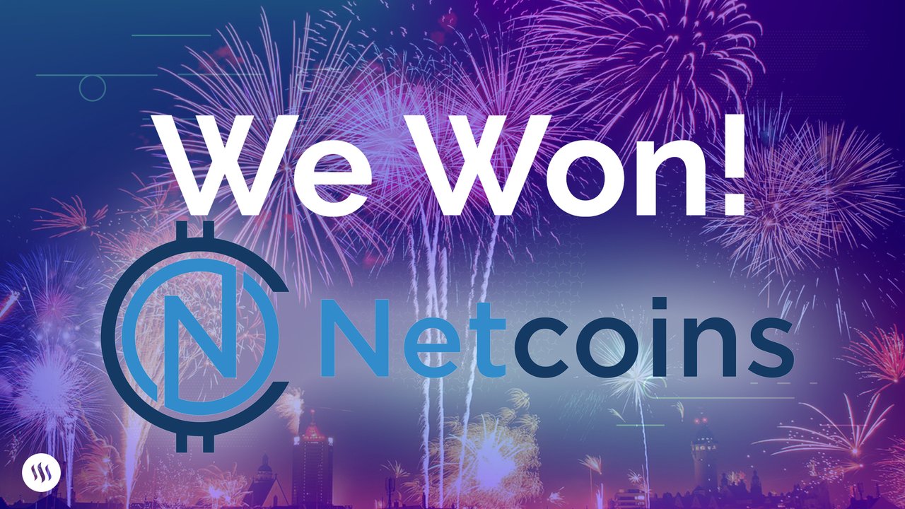 Steem Wins Netcoins Listing Contest! — Steemit