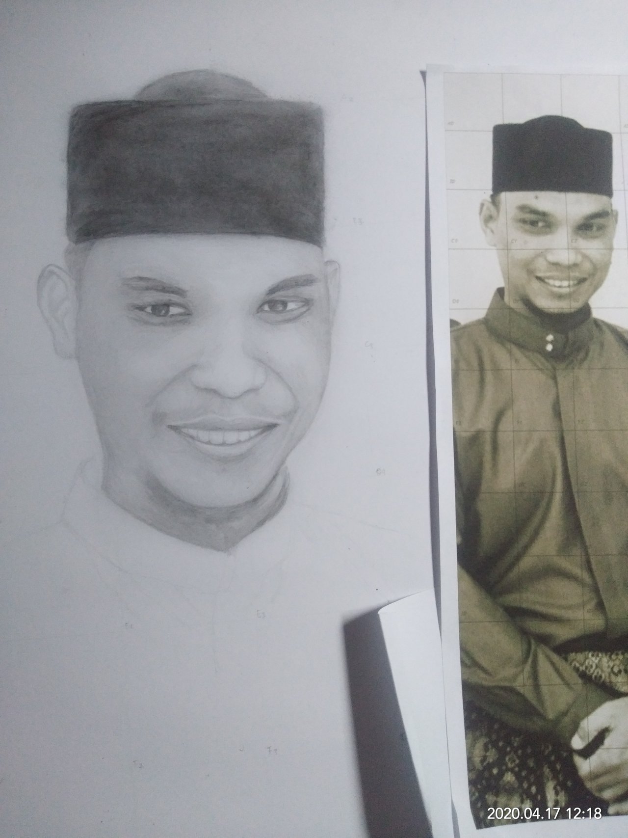 Tutorial Menggambar Realis dengan Teknik Grid — Steemit