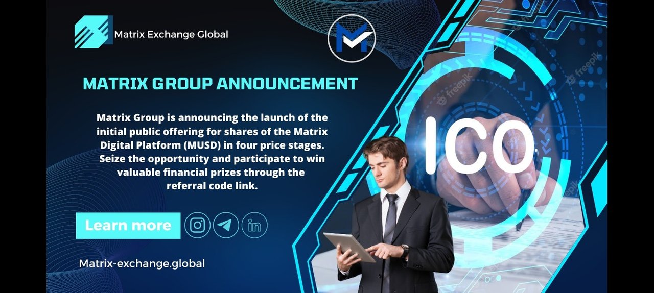 Matrix Exchange Token (MUSD): A native crypto currency token issued by ...