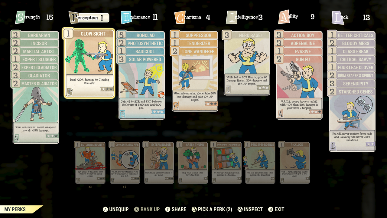 Fallout 76 - Melee Build: All-Day-Up-In-Yo-Face — Steemit