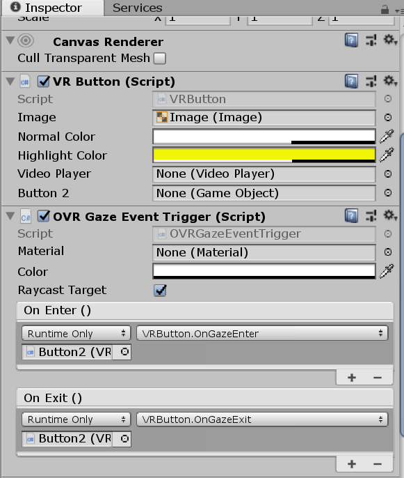 [Unity VR과 Android BLE] #7 버튼 UI 감추기 — Steemit