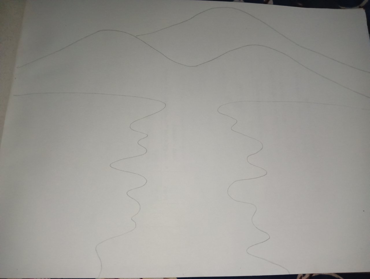 Drawing Beautiful Forest Scenery Steemit