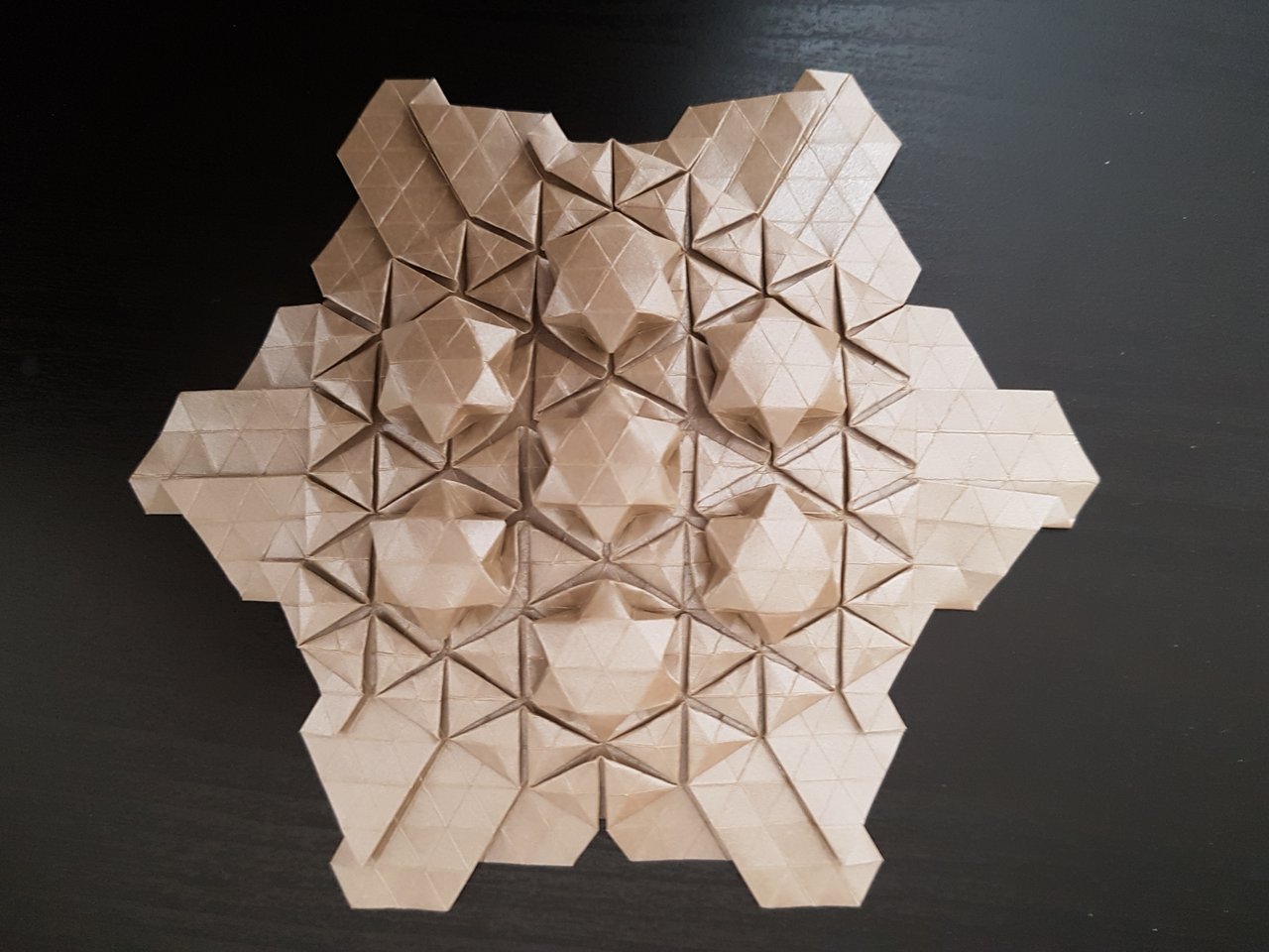 Origami Star puff tessellation — Steemit