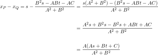 Perpendicular Distance from a Point to a Straight Line: Derivation of ...