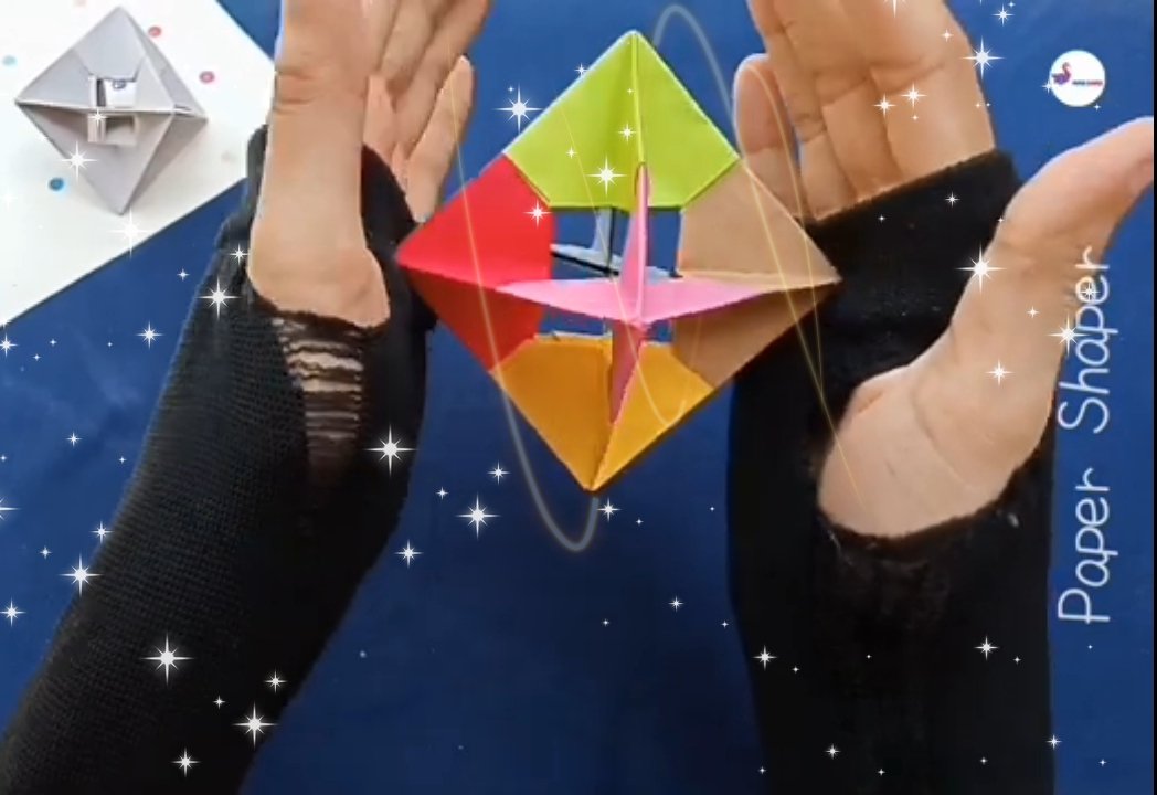 How to make spinner | paper spinner easy and fun origami — Steemit