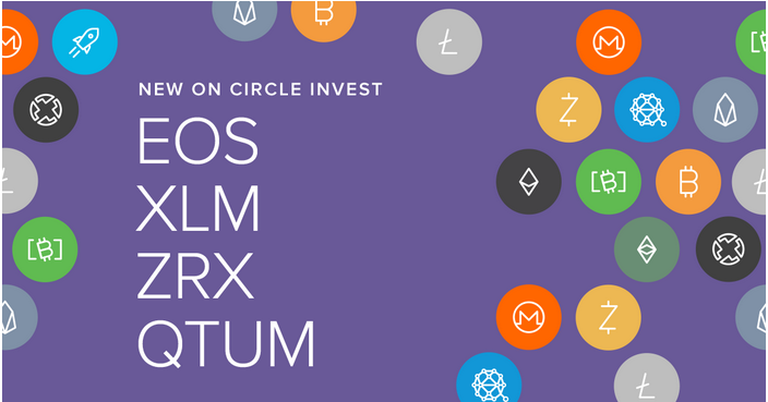 Goldman Backed - Circle Invest - Adds EOS, Stellar, 0x and Qtum — Steemit