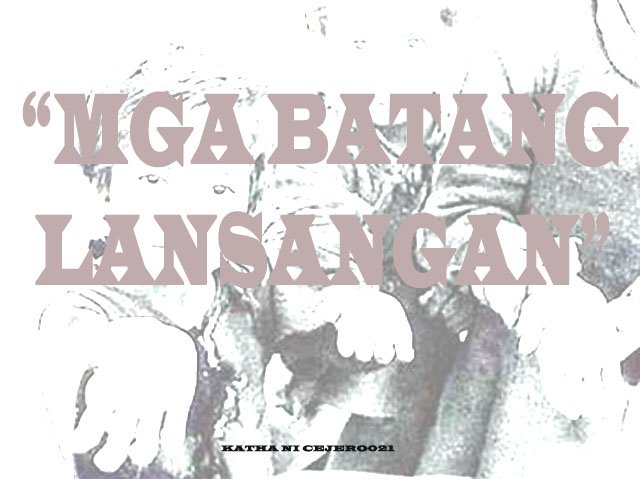 FILIPINO POETRY #40: "MGA BATANG LANSANGAN" — Steemit