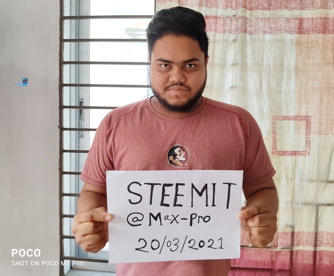 Achievement 1: my verification post on steemit.. I am @max-pro — Steemit