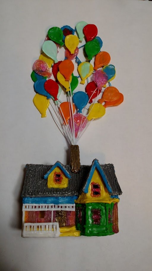 3D Printed Up House Pattern from Disney Pixar Movie Up — Steemit