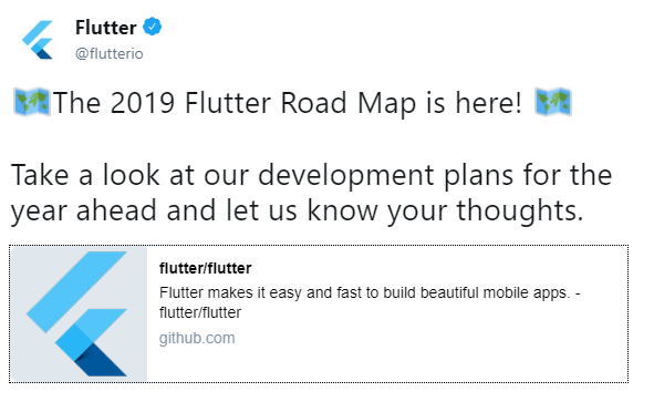 Tecnología - Roadmap Flutter 2019 — Steemit