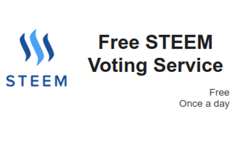 Free STEEM Voting Service — Steemit