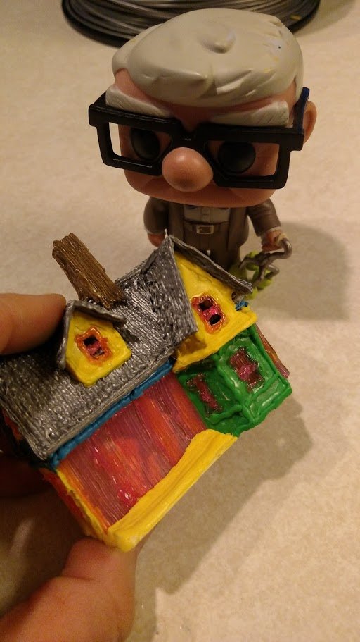 3D Printed Up House Pattern from Disney Pixar Movie Up — Steemit