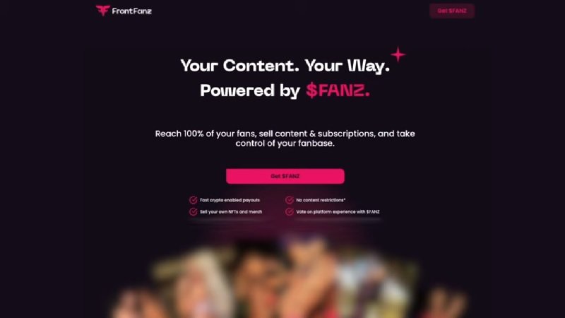 FrontFanz: Female-founded, Web3 Content Subscription Platform