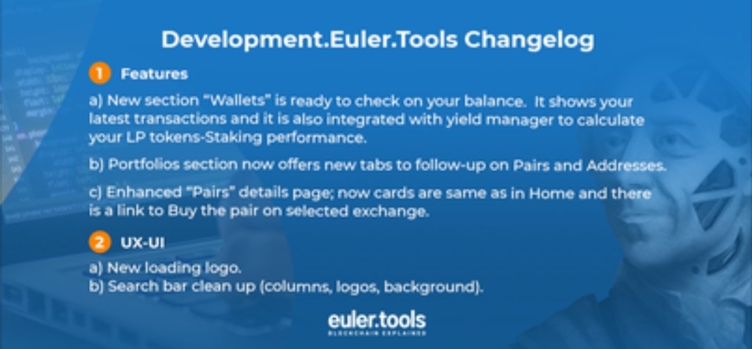 Euler Tools Roadmap