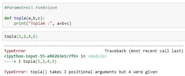 Fonksiyonlar # 9 - Python Dersleri (Tutorials) — Steemit