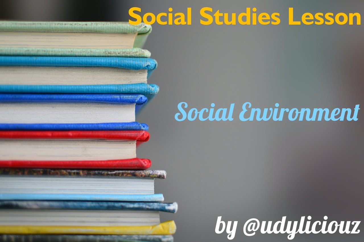 Social Studies Lesson: Social Environment — Steemit