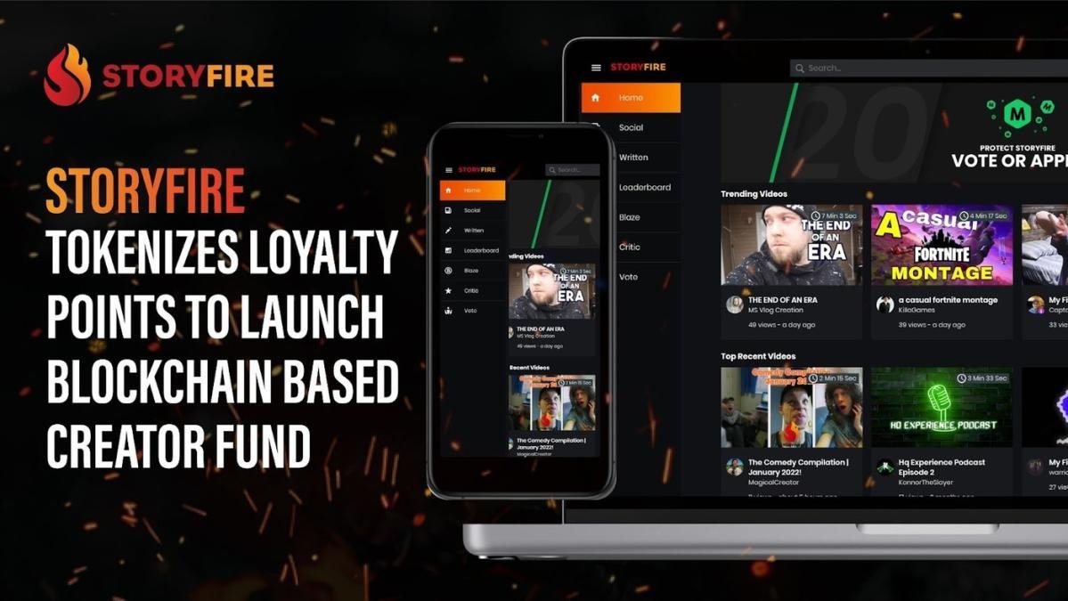 StoryFire: A social media platform for both written and video content