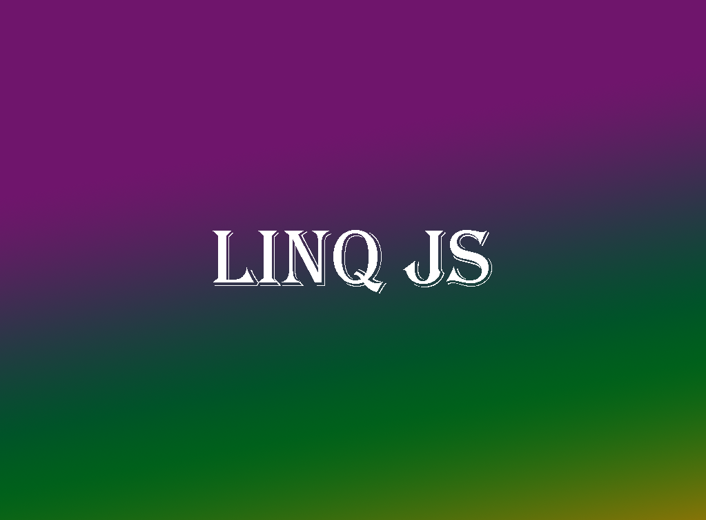 Linqjs Tutorial #01 - Nodejs with Lambda Expression (Install, Sum, Avg, Min, Max, Select) — Steemit