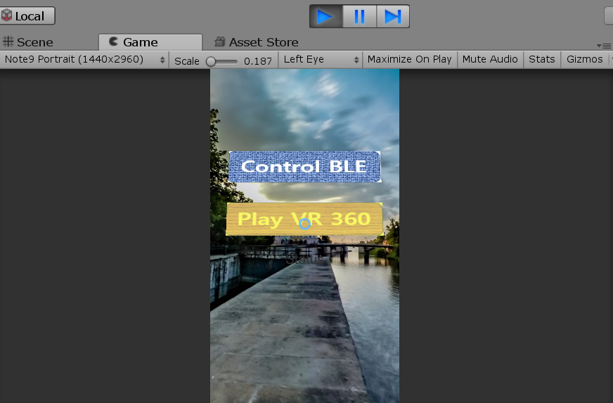 [Unity VR과 Android BLE] #7 버튼 UI 감추기 — Steemit