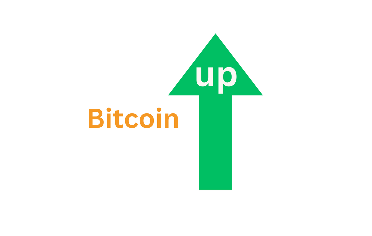 Bitcoin BTC up — Steemit