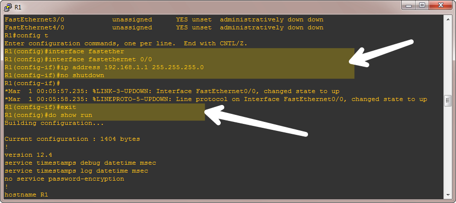 GNS3 - Basic Router Configuration (part 3) - Configure an IP address for a network, Classes of ...