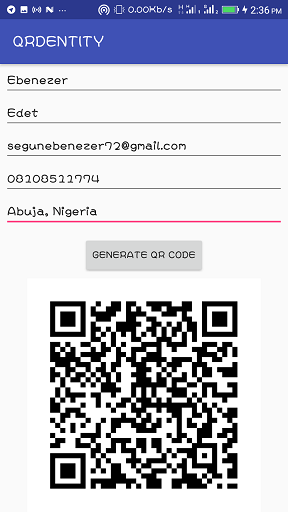 How to create a QR Code generator Android application using Android ...