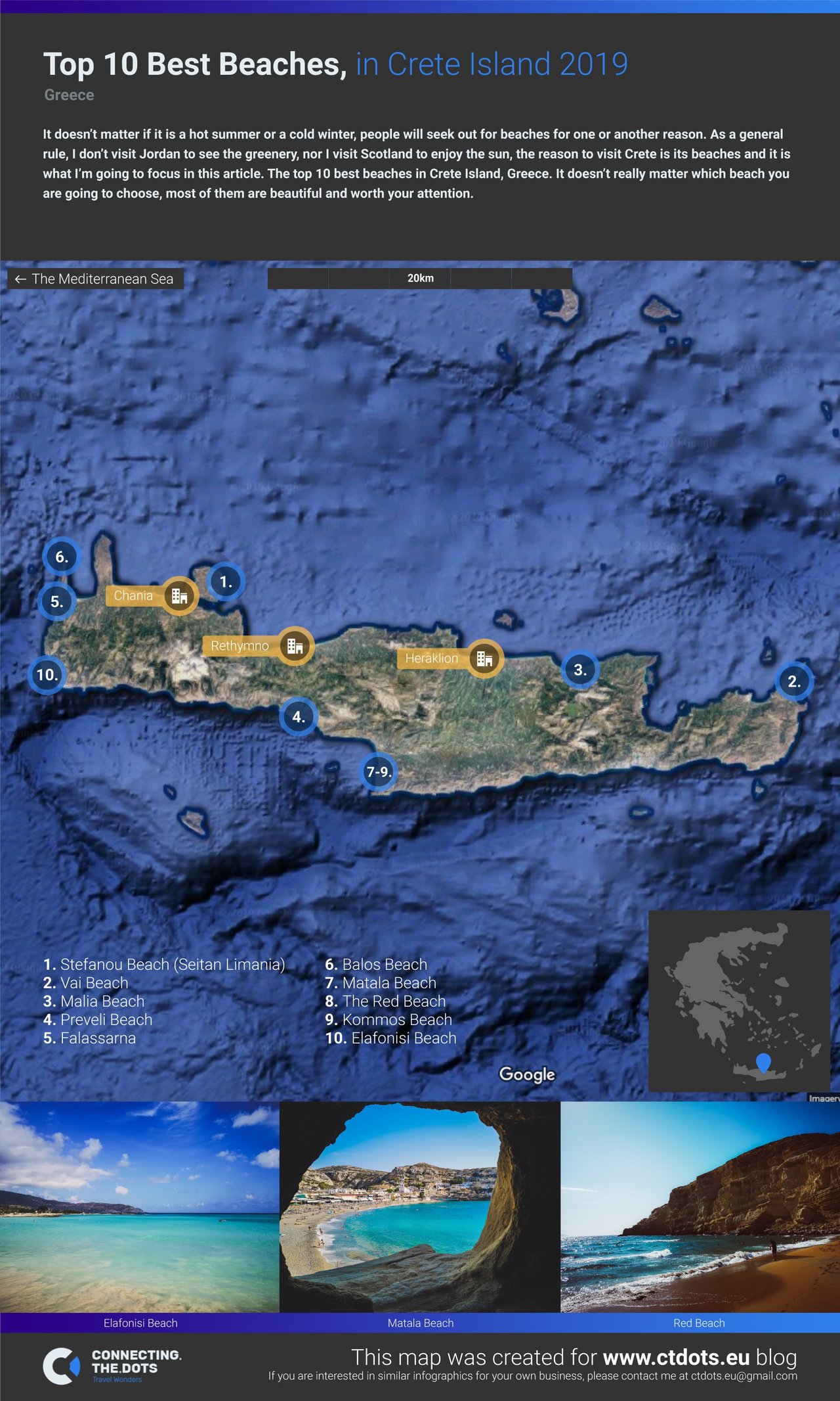 The Traveler's Notebook: Best Beaches in Crete Island, Greece — Steemit