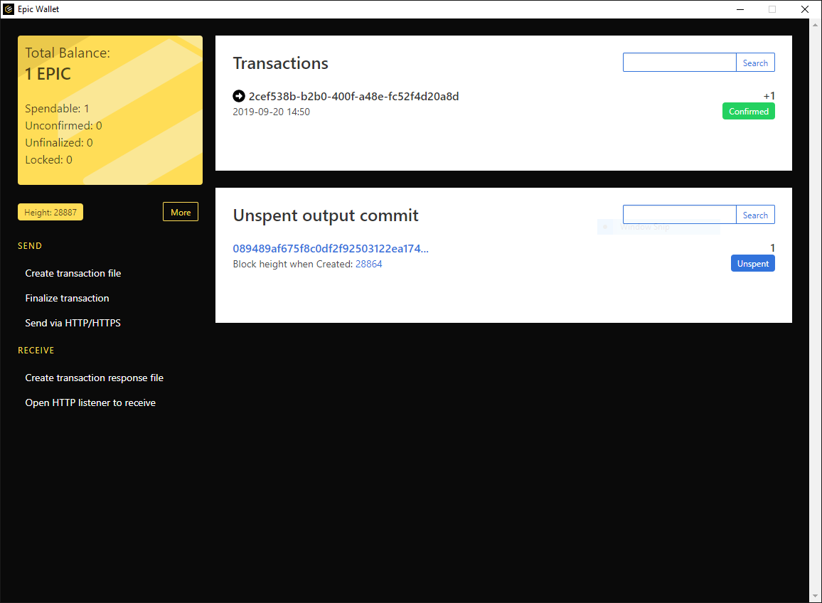 First Look at the Epic Cash GUI Wallet — Steemit