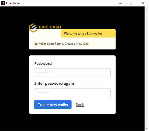First Look at the Epic Cash GUI Wallet — Steemit