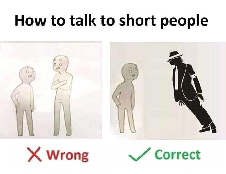 How to Talk to SHORT People! The Correct Way. — Steemit