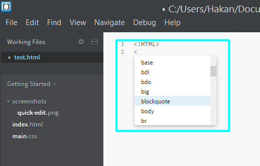 Brackets - Desktop Text editor Usage Tutorial — Steemit