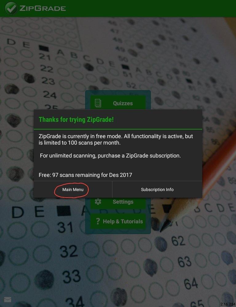 How to Scan Papers of Answer Sheets using Zipgrade for Android — Steemit