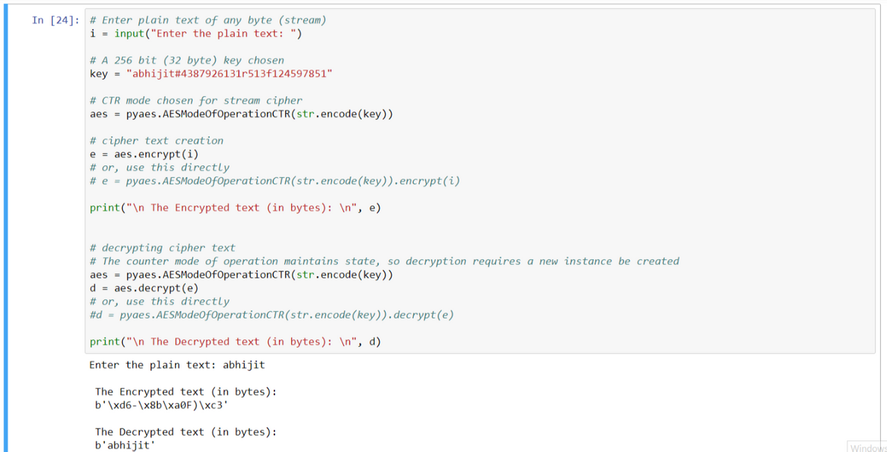 Learn Cryptography #5 - Encryption using Python | "Symmetric" | "Stream Cipher" — Steemit