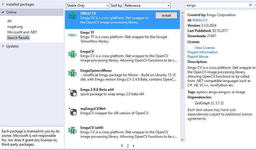 C# Face recognition app with Emgu CV library — Steemit