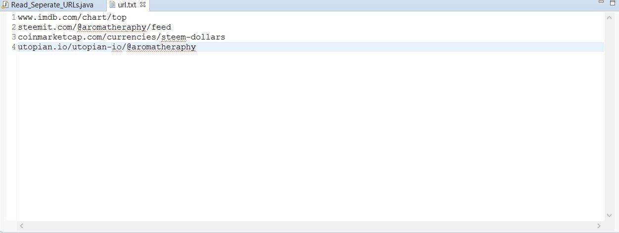 Reading Text Files And Parsing It Using Iterators And Delimiter In Java